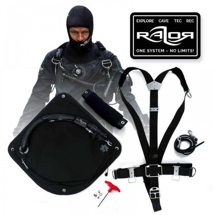 Razor Side Mount System 2.5 Complete - Basic Edition – Ocean Divers ApS