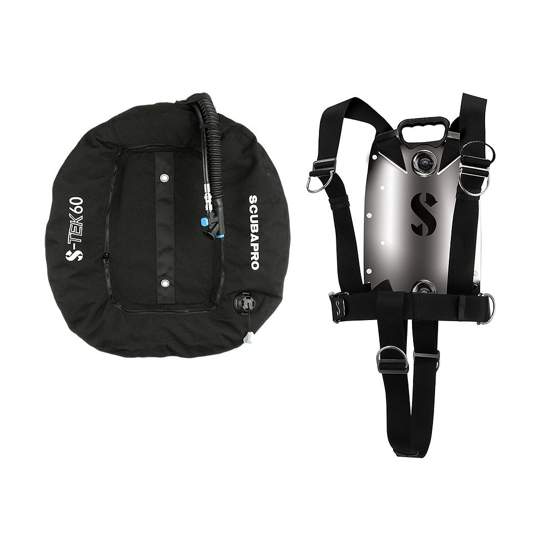 Scubapro BCD S-TEK Pure Tek 60 Komplet sæt – OutDoor Adventures ...